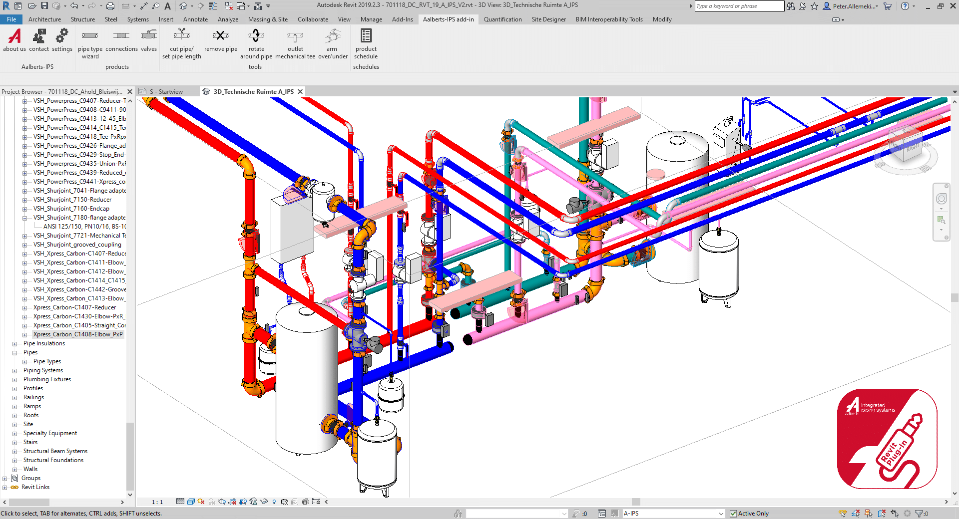 Aalberts IPS Revit plug-in - Aalberts IPS FR